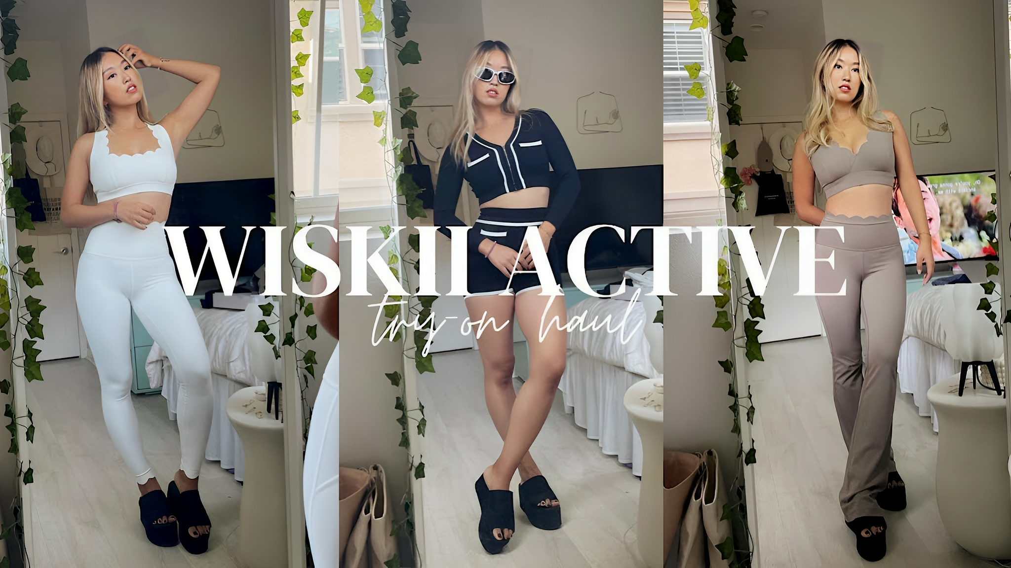 Wiskii Activewear Haul & Review From Eunikay | Cute Workout Sets ...